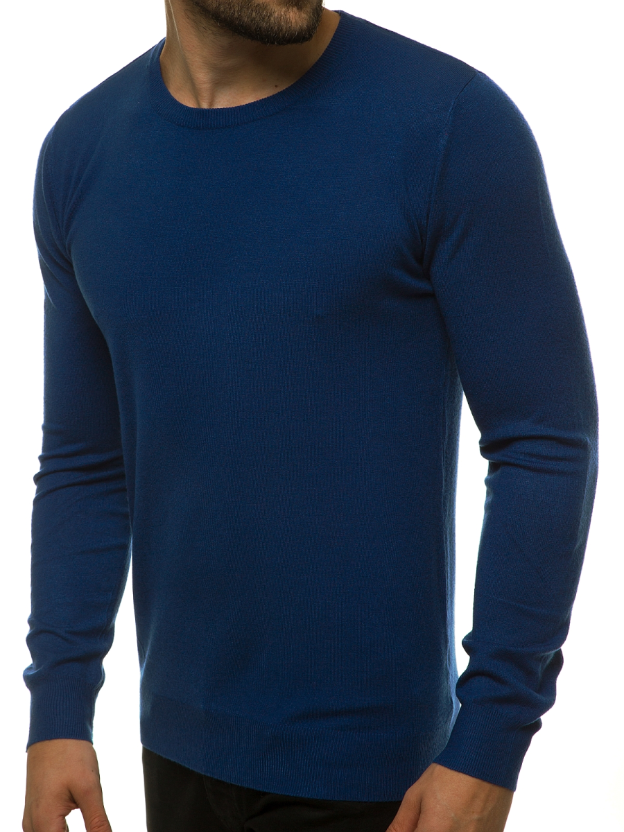 Herren Pullover Blau OZONEE TMK/YY01/4 | OZONEE
