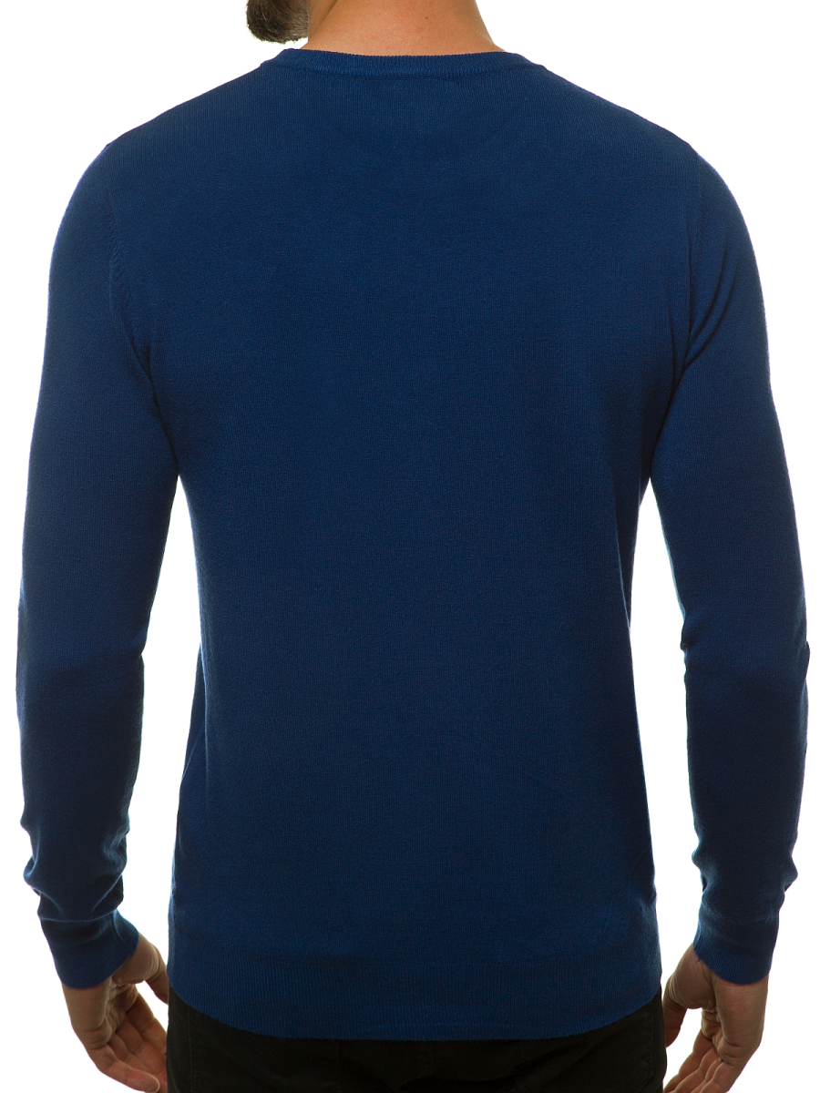 Herren Pullover Blau OZONEE TMK/YY01/4 | OZONEE