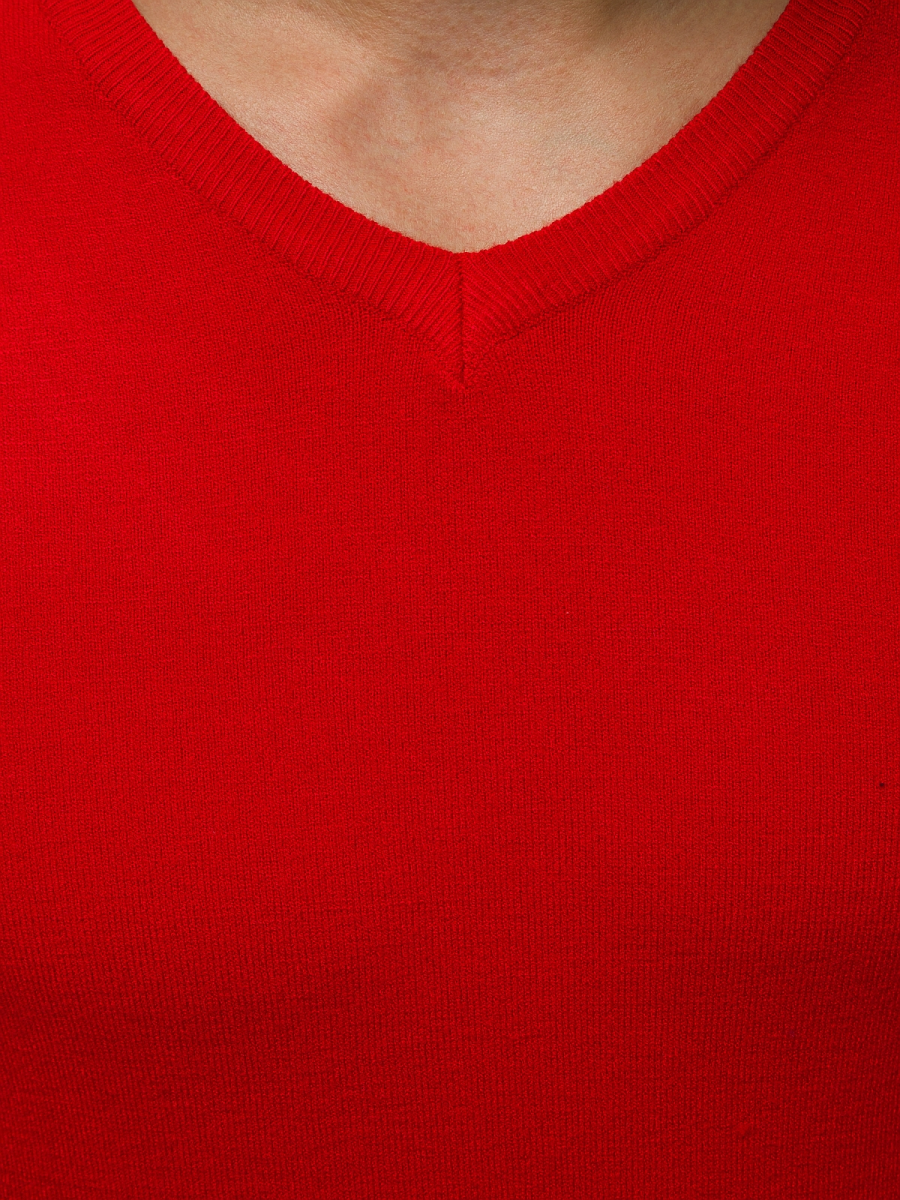 Herren Pullover Dunkelrot OZONEE TMK/YY03/6 | OZONEE