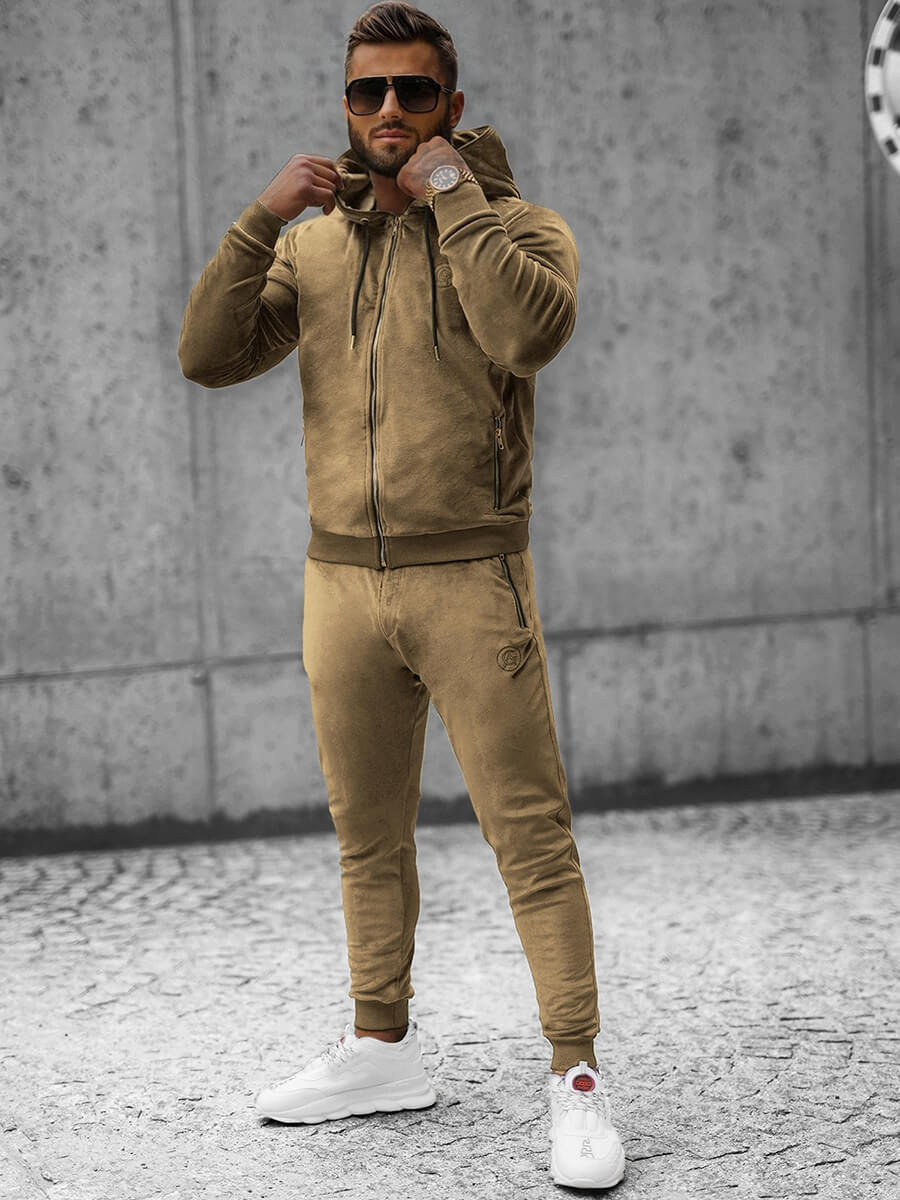 Herren Sportanzug Camel OZONEE O/12137 | OZONEE